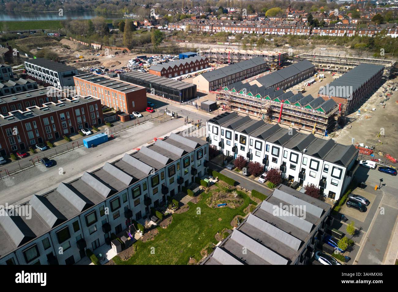 Edgbaston, Birmingham, 10th April 2025: Construction continues on ...