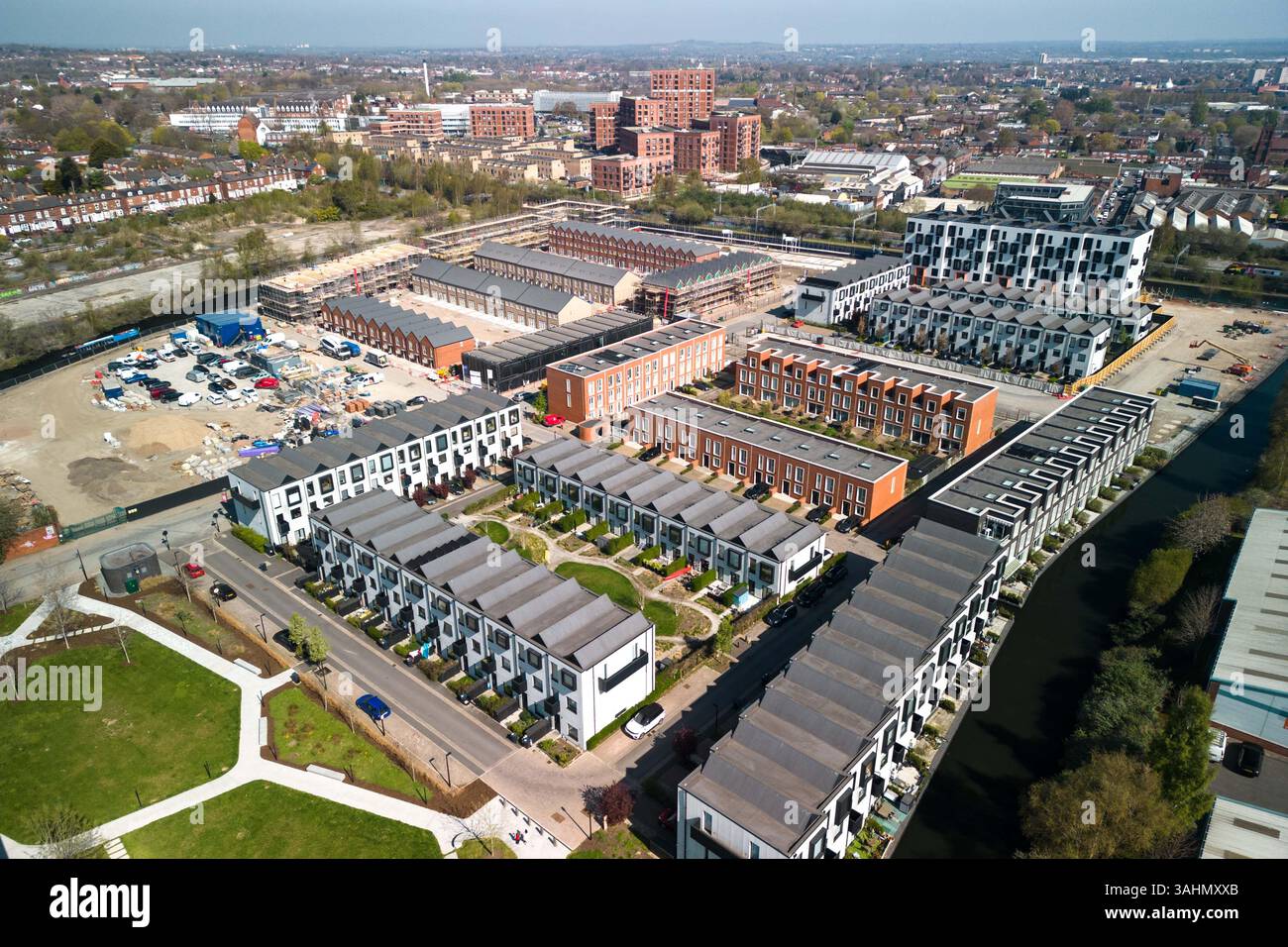 Edgbaston, Birmingham, 10th April 2025: Construction continues on ...