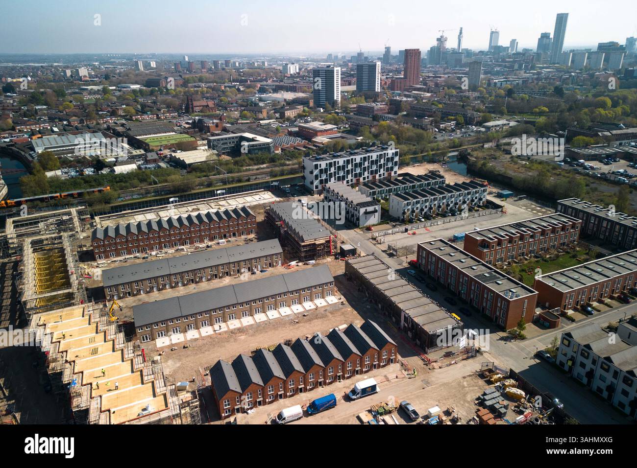 Edgbaston, Birmingham, 10th April 2025: Construction continues on ...