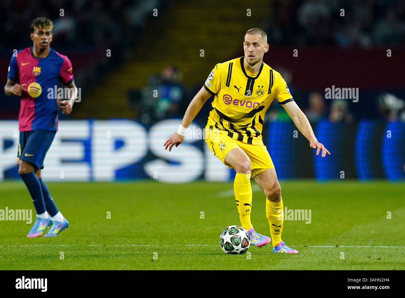 Walderman Anton during the UEFA Champions League match, Quarter-Finals ...