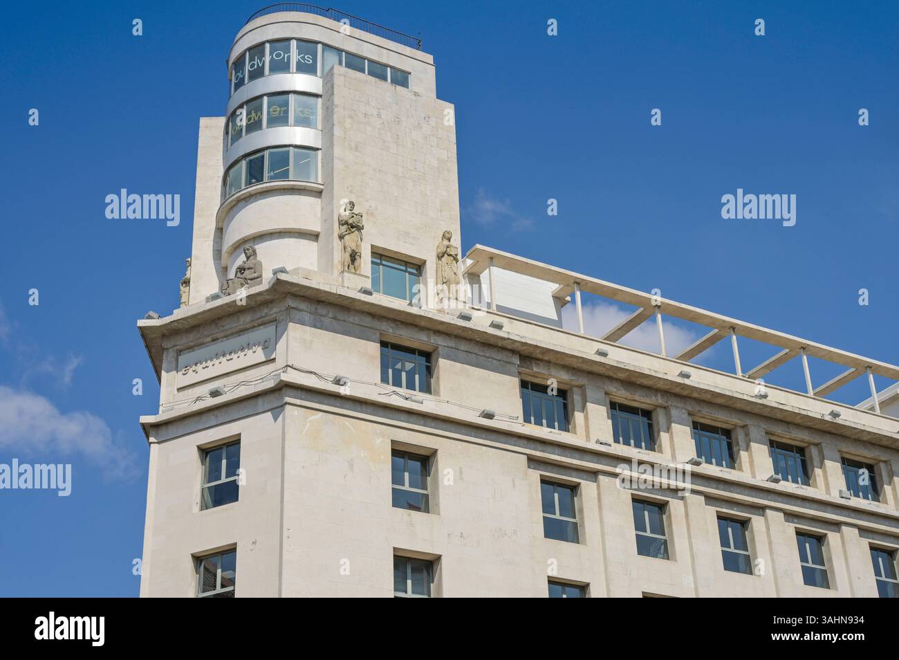 Edificio La Equitativa, Alcala 63, Madrid, Spanien *** Edificio La Equitativa, Alcala 63, Madrid ...