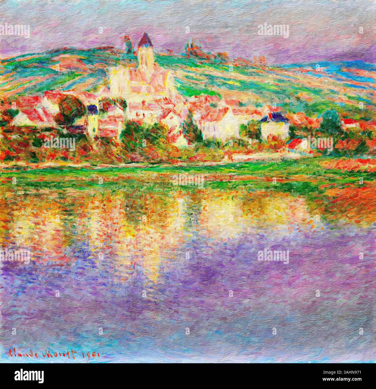 Vetheuil (1879) by Claude Monet – Impressionist Landscape Painting ...