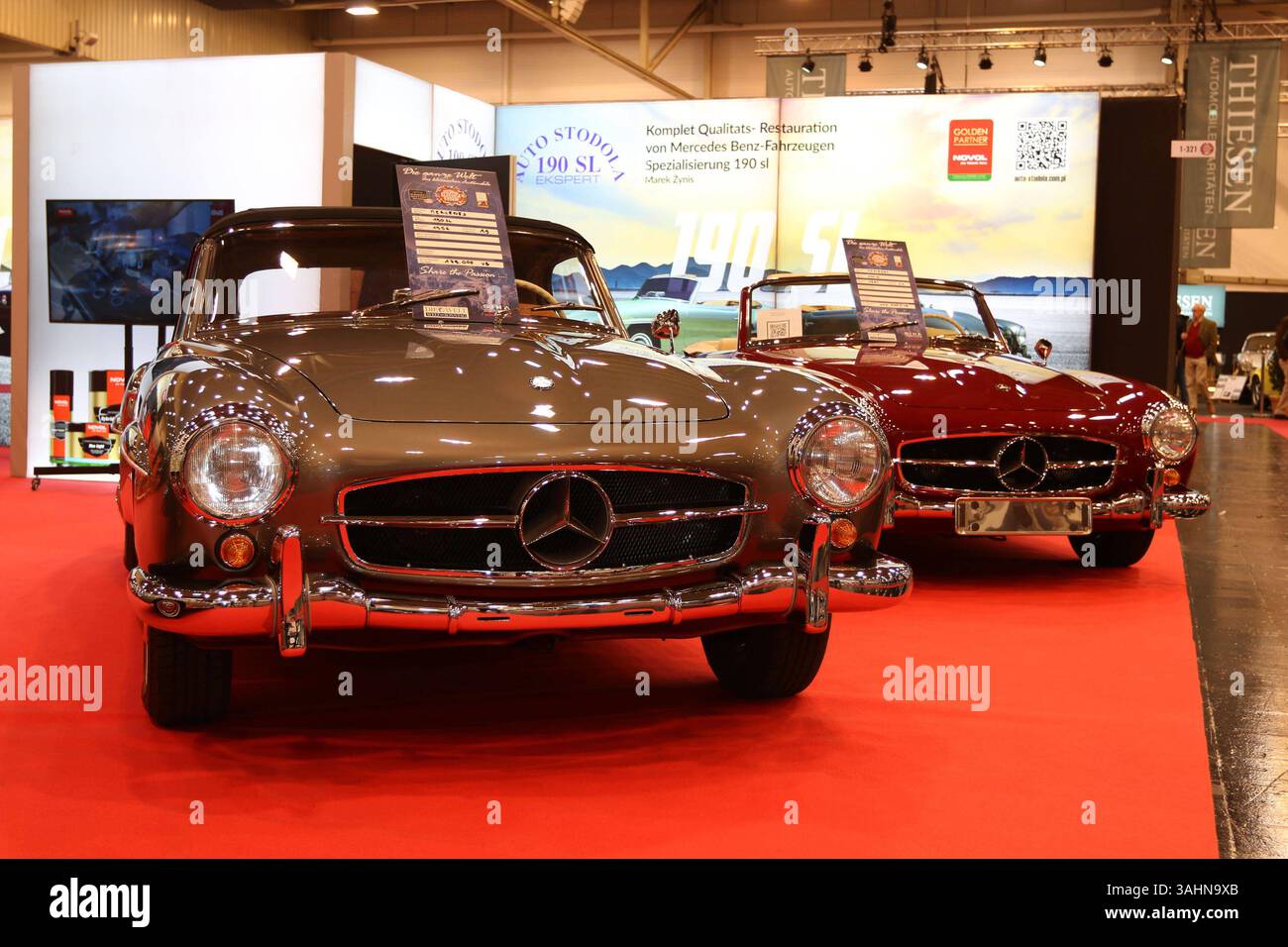 Mercedes Benz 190 SL Roadster Baujahr 1956, 35. Techno Classica Essen ...
