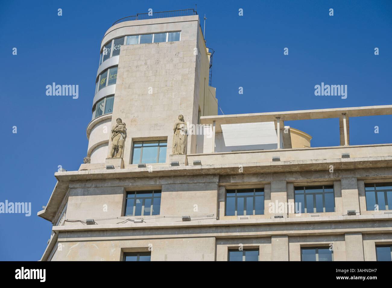 Edificio La Equitativa, Alcala 63, Madrid, Spanien *** Edificio La Equitativa, Alcala 63, Madrid ...