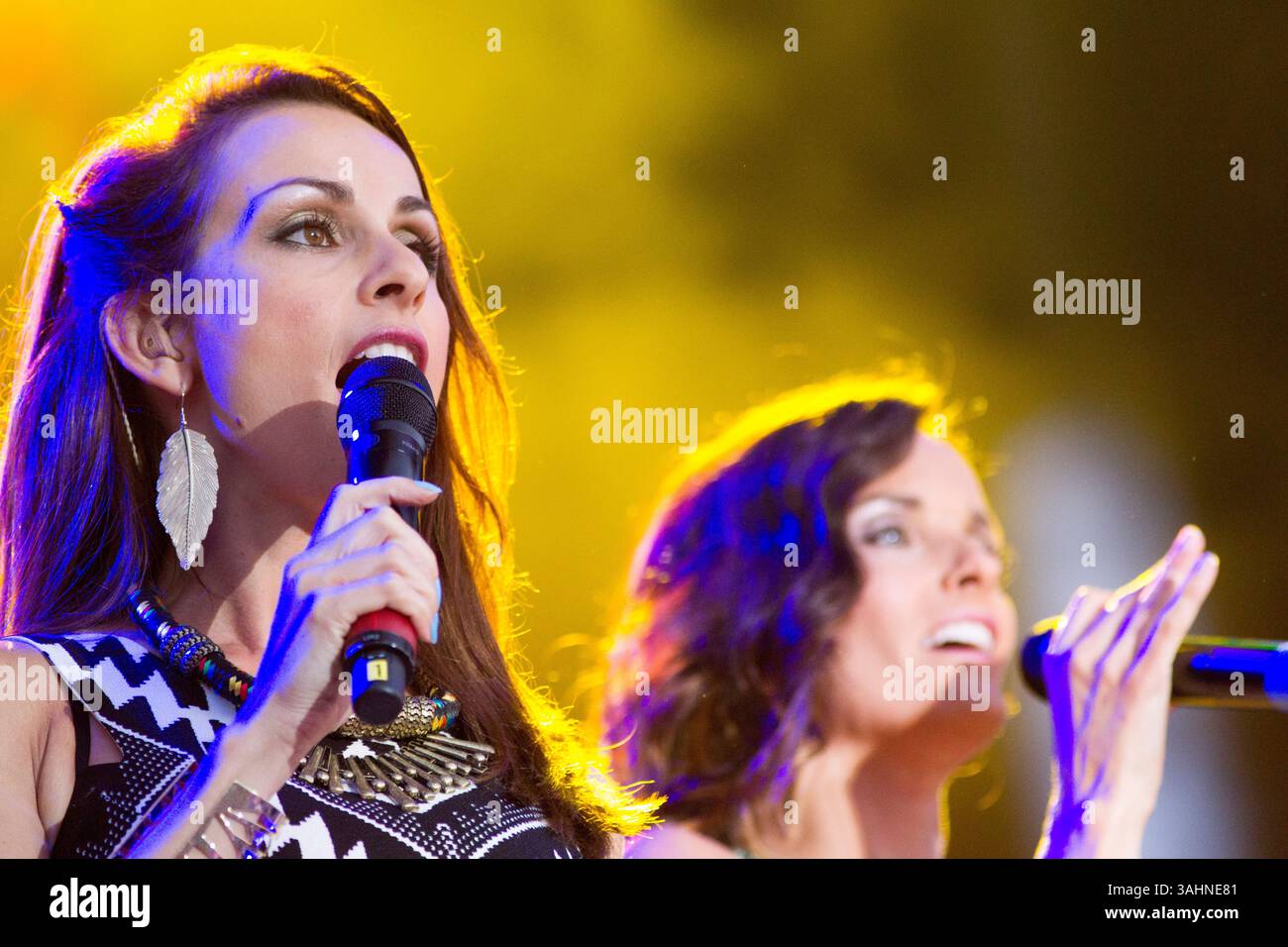 B*Witched at Lytham Proms Lytham St Annes Lancashire,UK Stock Photo - Alamy