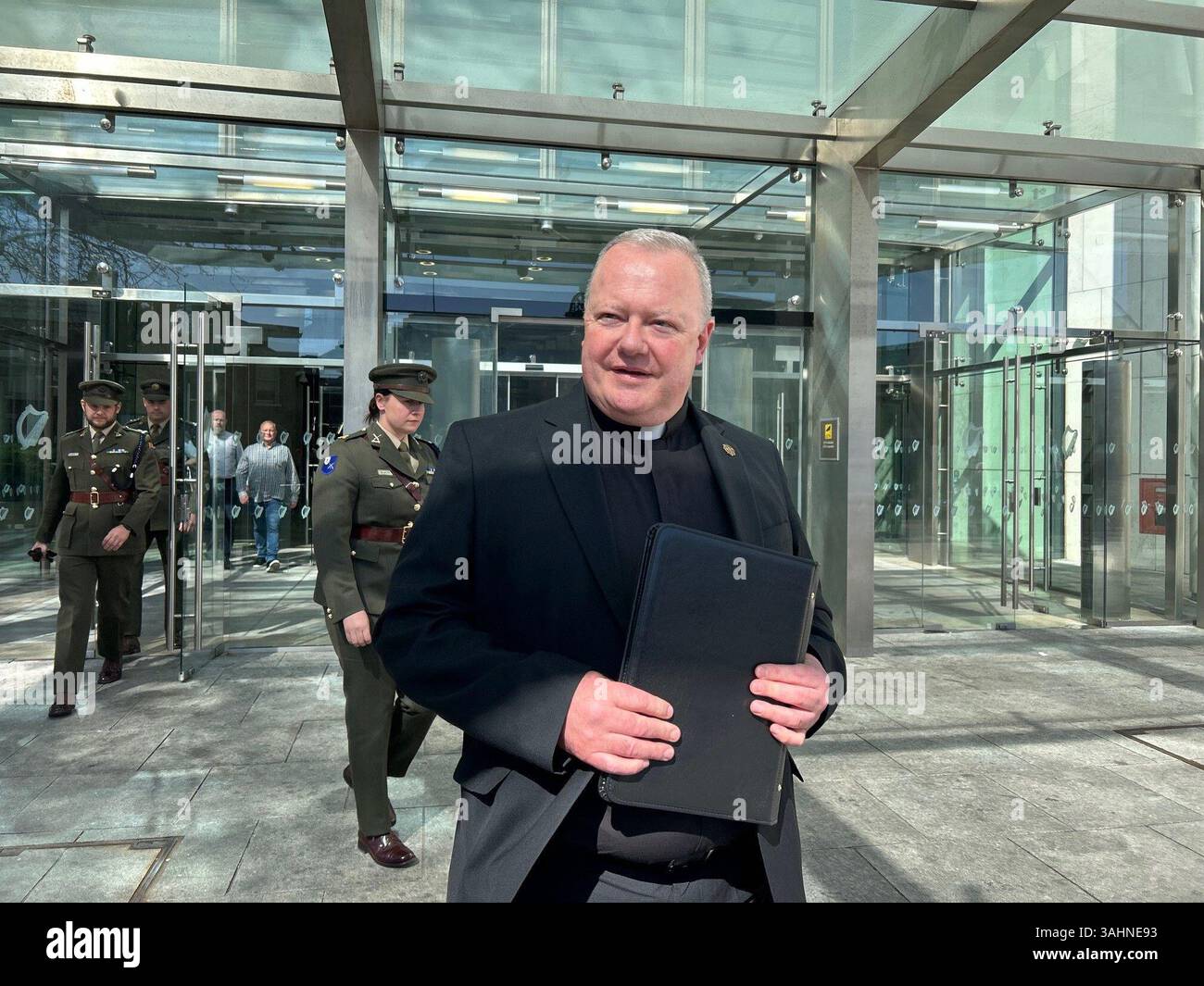 Fr Paul Murphy outside the Central Criminal Court in Dublin after ...