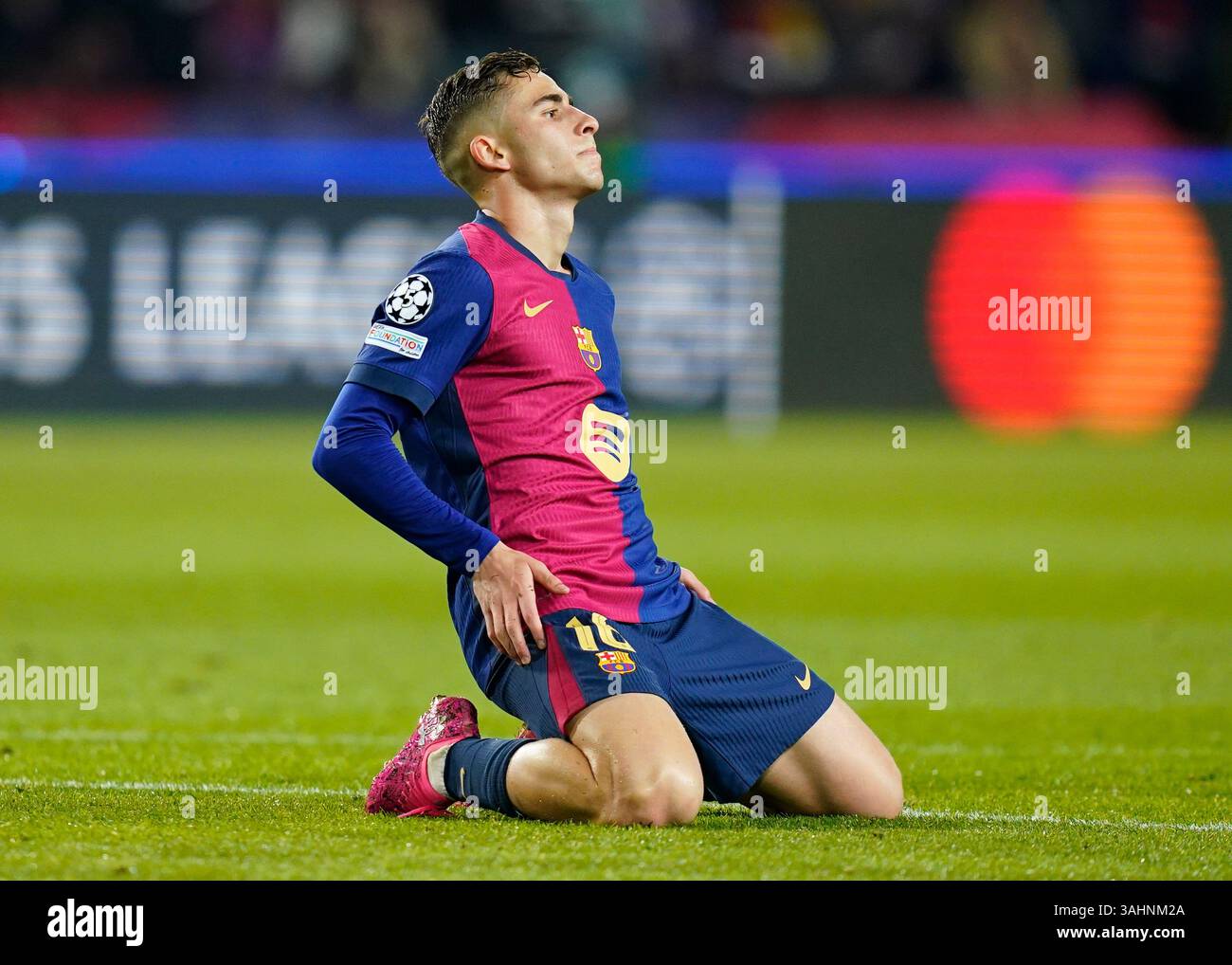 Barcelona, Spain. 09th Apr, 2025. Fermin Lopez of FC Barcelona during ...