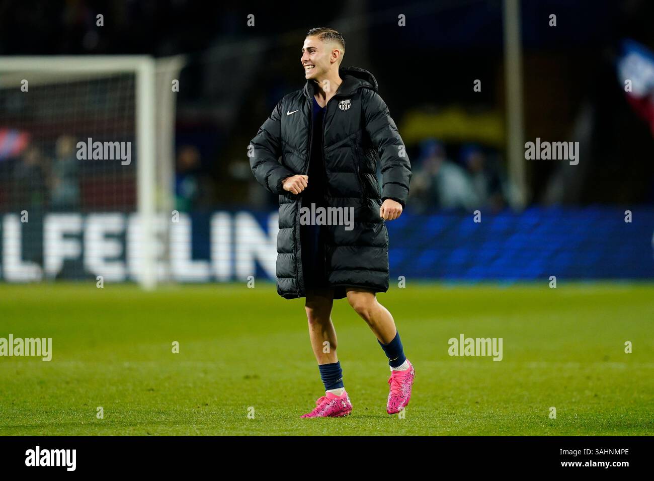 Barcelona, Spain. 09th Apr, 2025. Fermin Lopez of FC Barcelona during ...