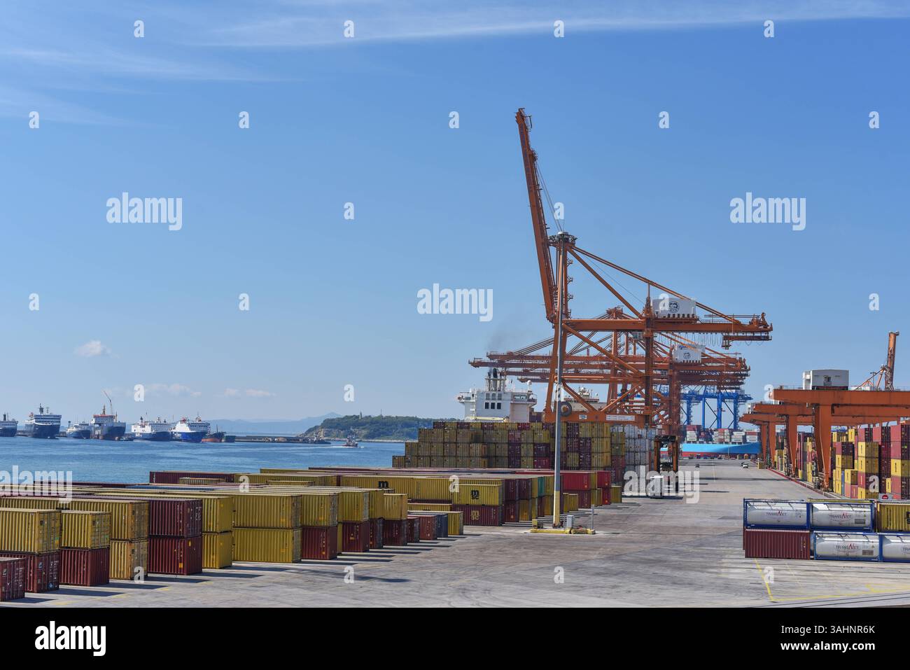 COSCO owned Piraeus port becomes Chinas gateway to Europe A view of ...