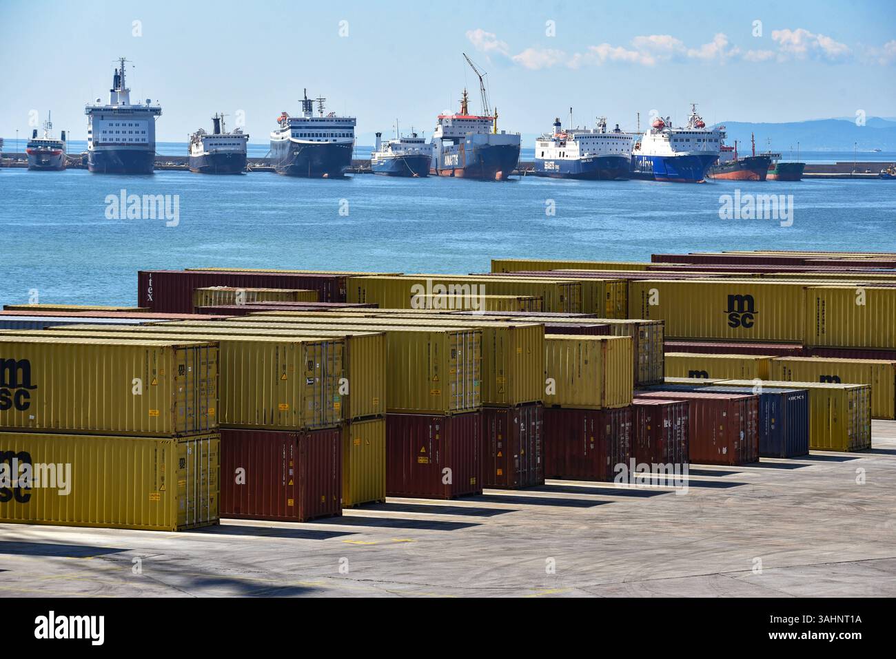 COSCO owned Piraeus port becomes Chinas gateway to Europe A view of ...