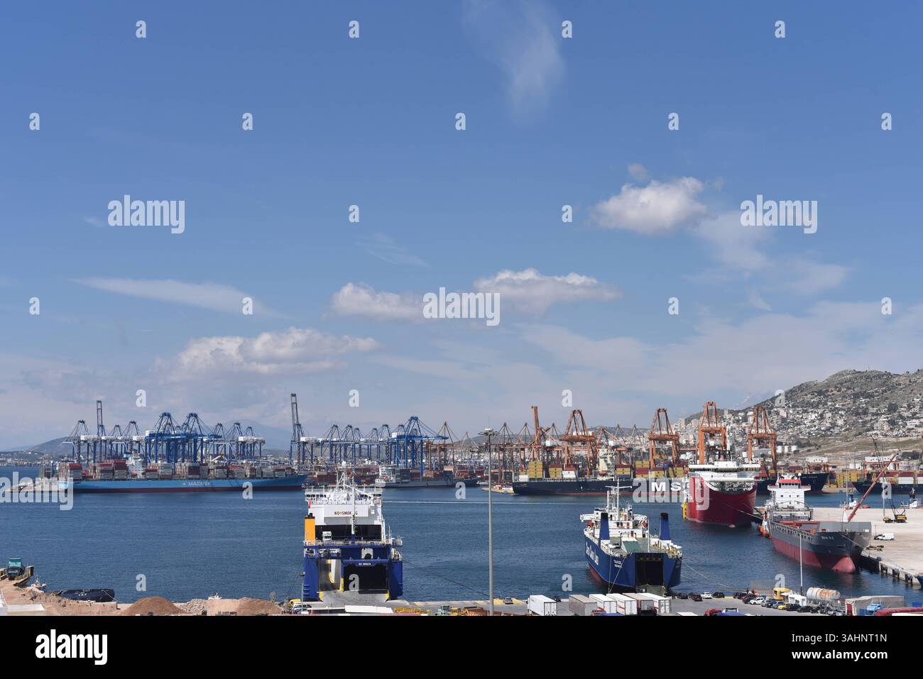 COSCO owned Piraeus port becomes Chinas gateway to Europe A view of ...
