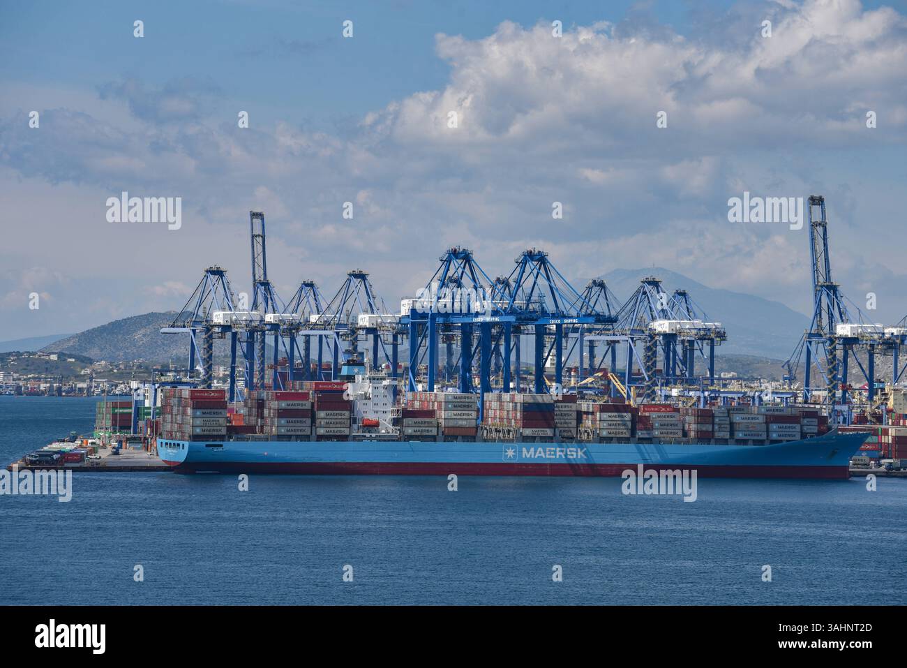 COSCO owned Piraeus port becomes Chinas gateway to Europe A view of ...