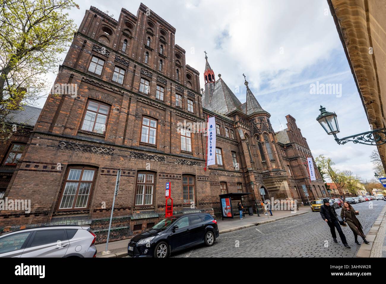Prague, Czech Republic. 10th Apr, 2025. The historical building of the ...