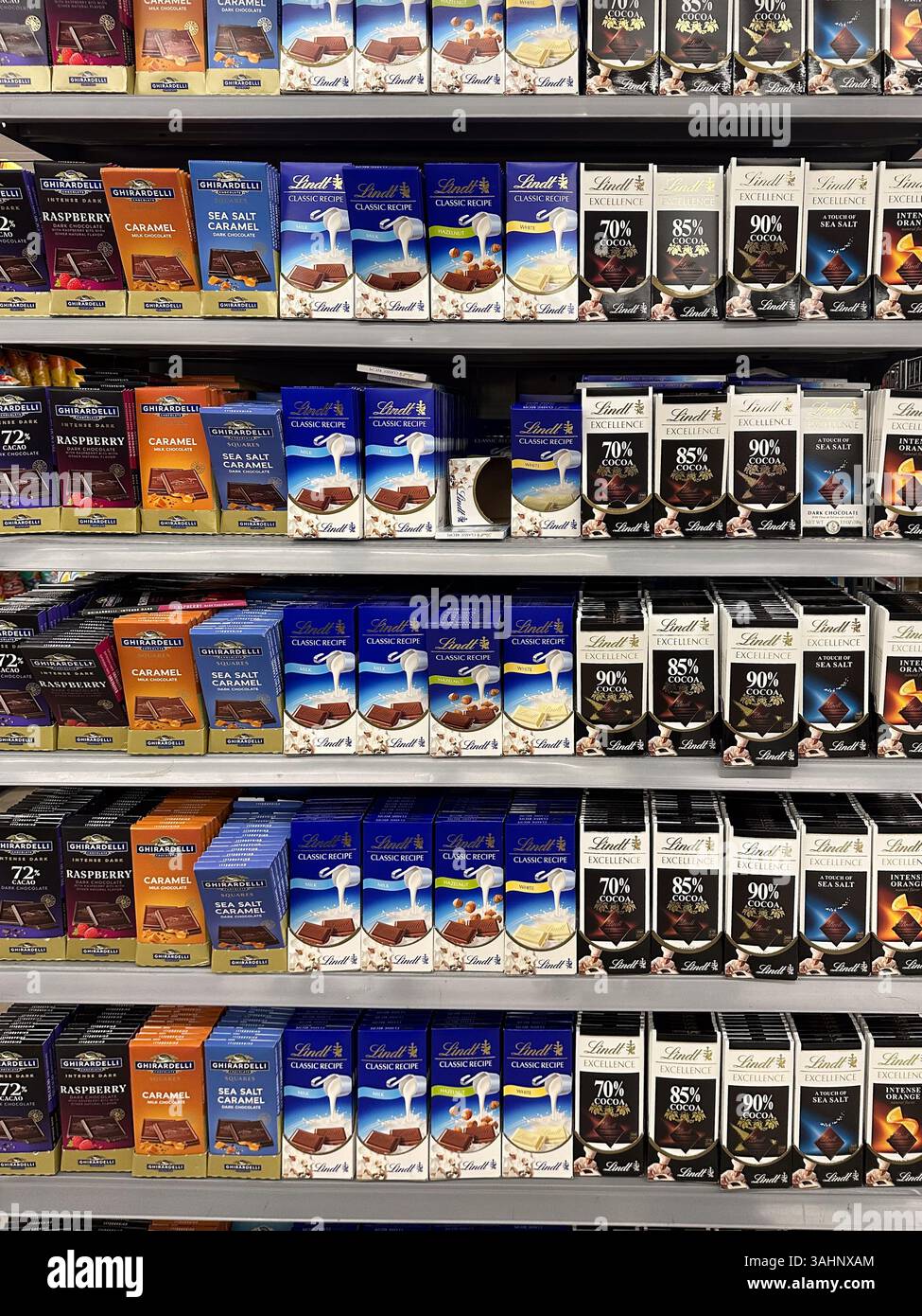 Hallandale Beach, USA. 09th Apr, 2025. Lindt CEO Dr Adalbert Lechner ...