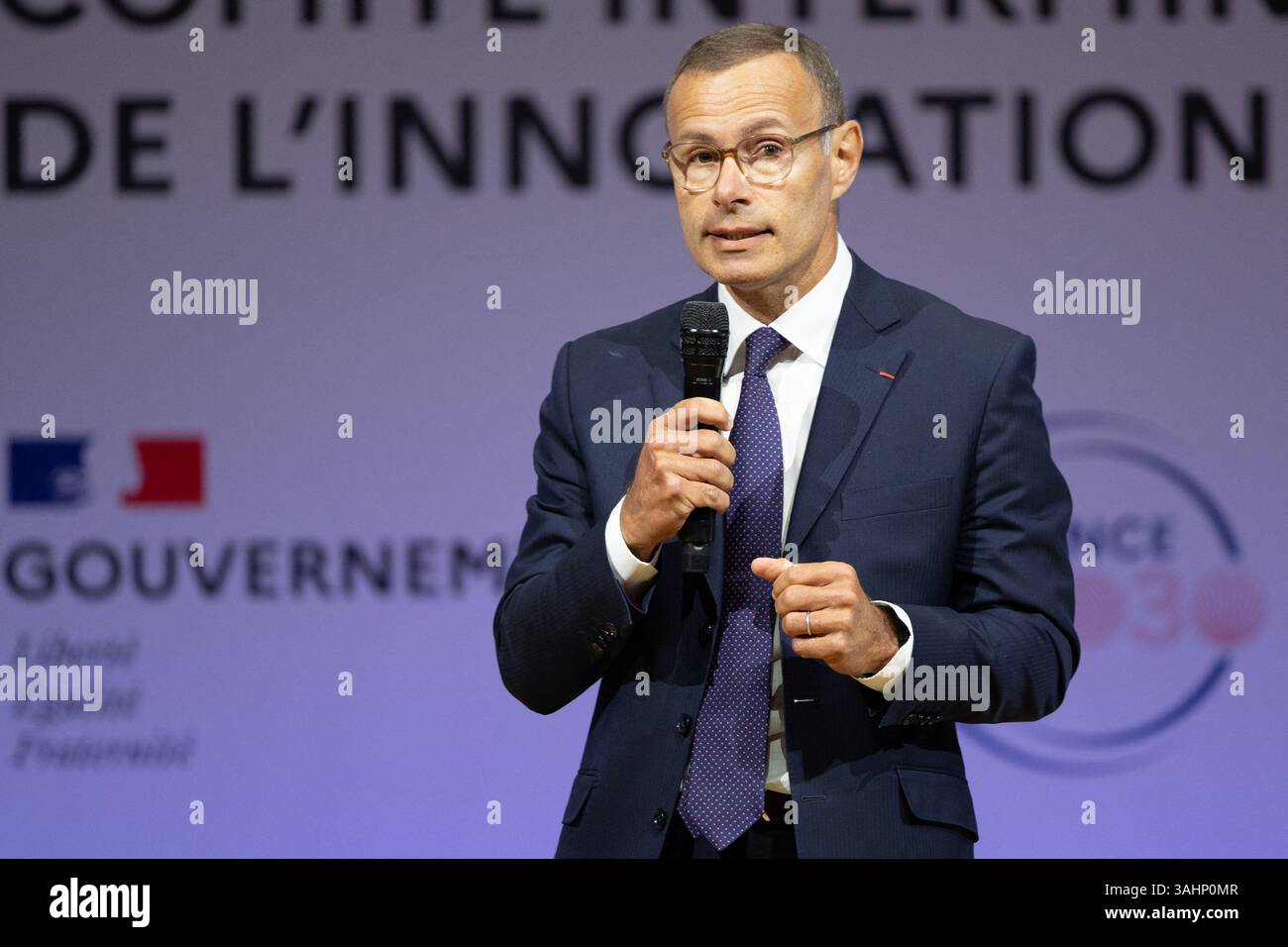 Paris, France. 10th Apr, 2025. Raphael Gorge attends the ...