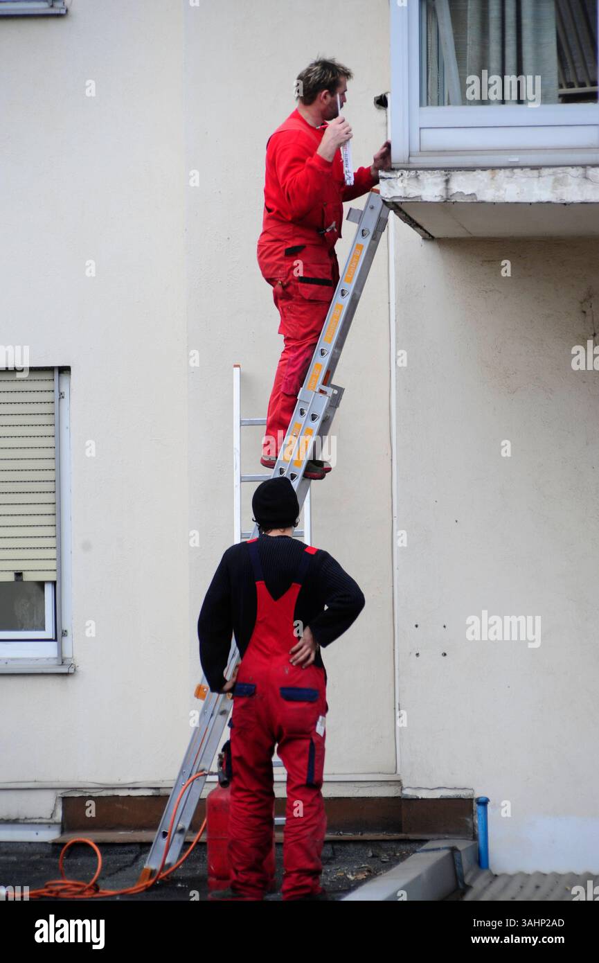 a ladder for climbing up when people working at height a ladder for ...