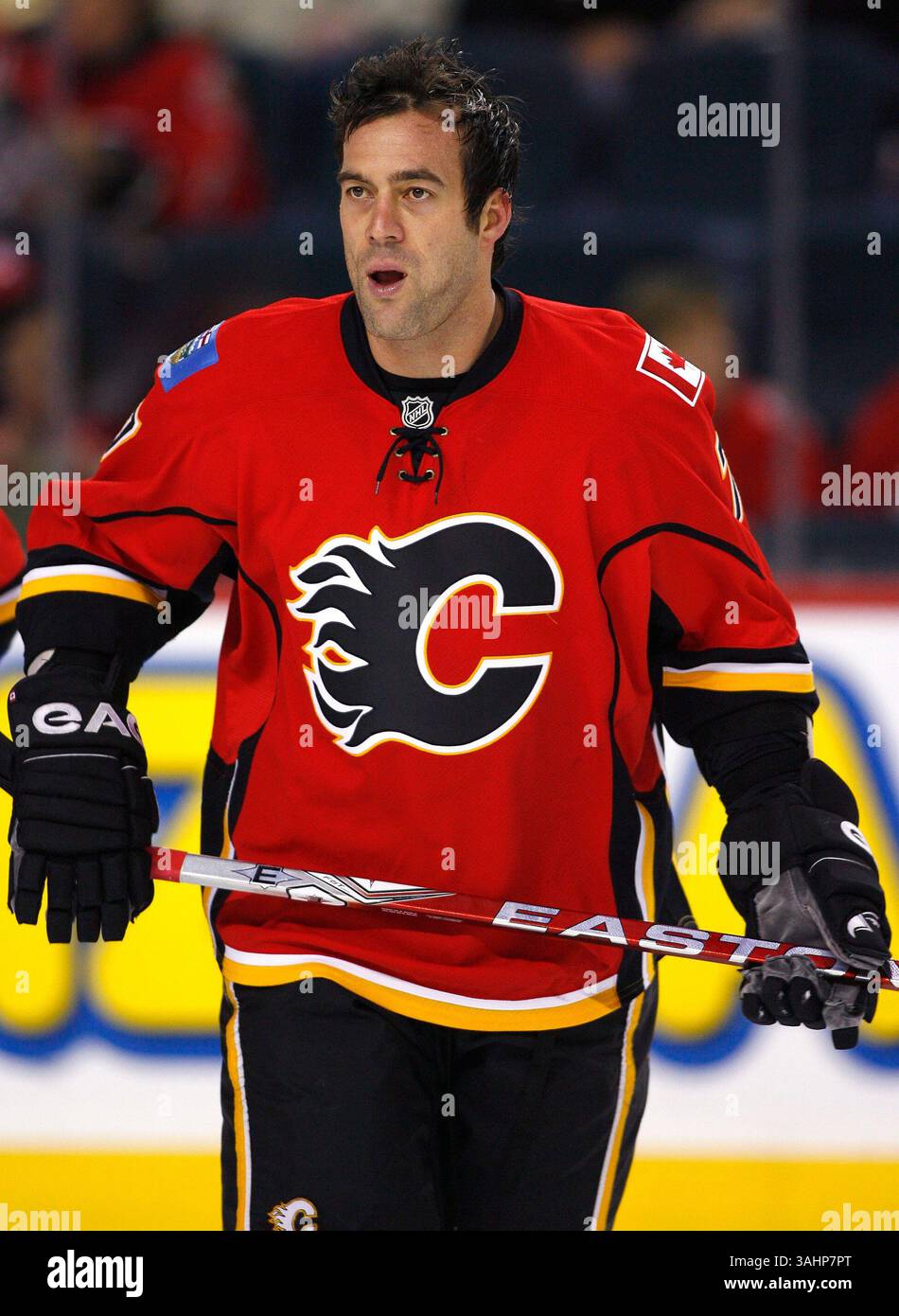Nov 19, 2008 - Calgary, Alberta, Canada - NHL player profile photo on ...