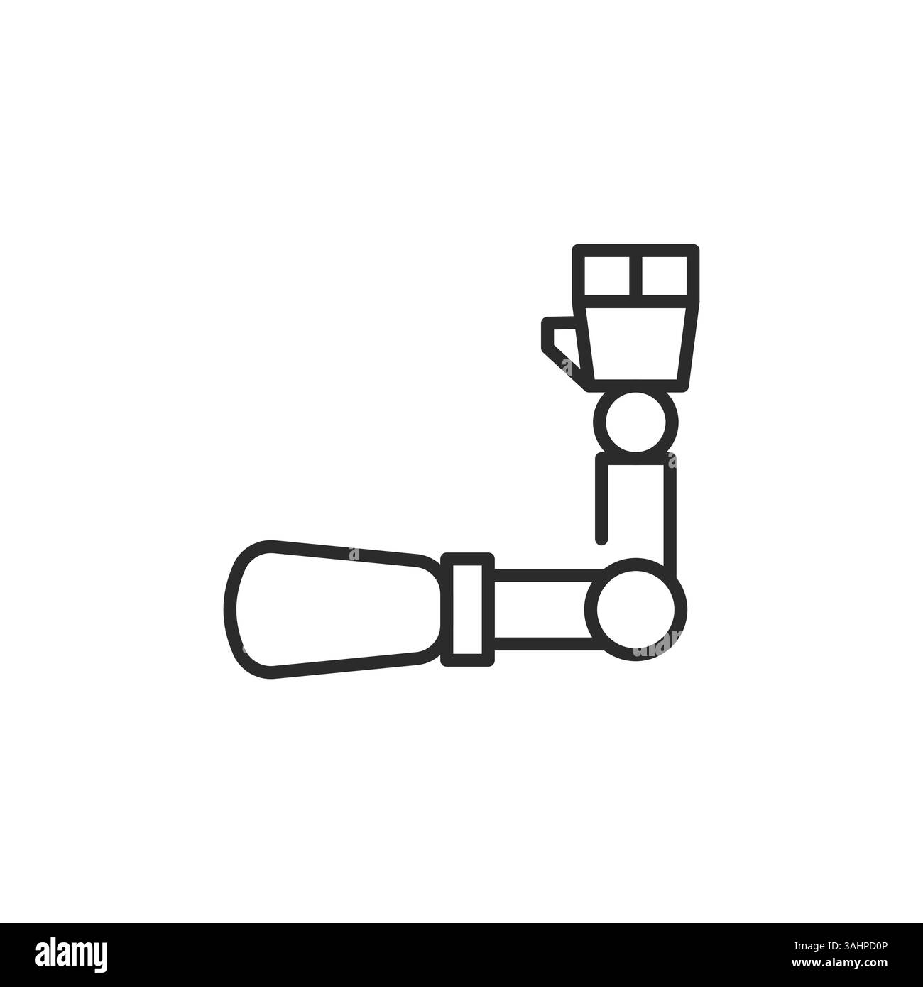 Prosthetic Limb Icon Stock Vector Image & Art - Alamy