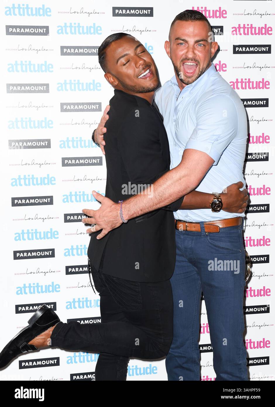 Marcus Collins & Robin Windsor Attends Attitude Magazine Hot 100 Summer ...