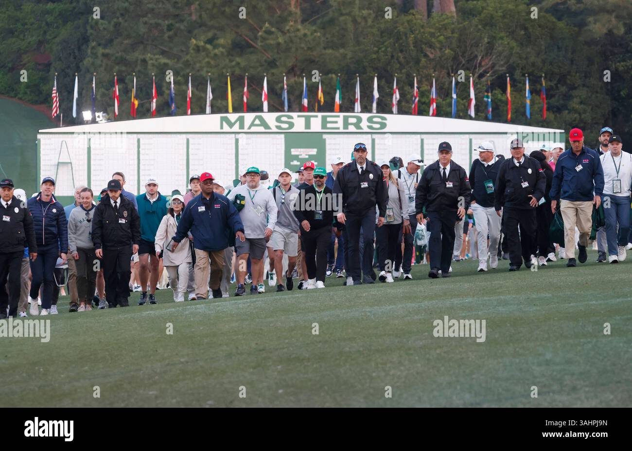 Masters golf augusta 2025 round one hi-res stock photography and images ...