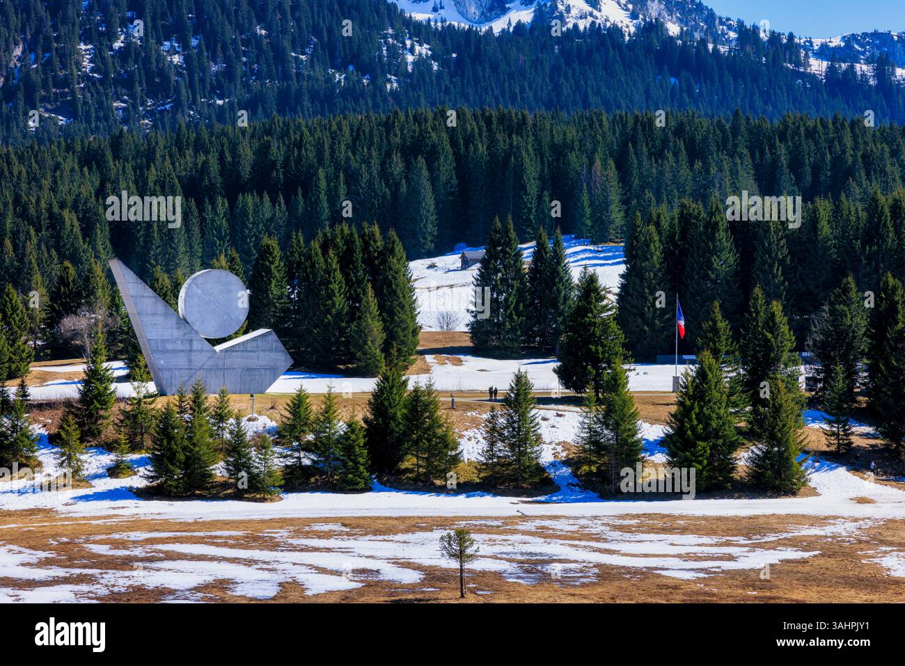 National Monument to the Resistance Plateau Glières, created by the ...