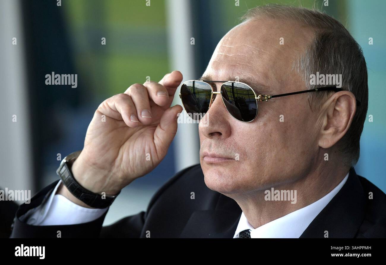 July 18, 2017 - Zhukovsky, Moscow, Russia - Russian President Vladimir ...