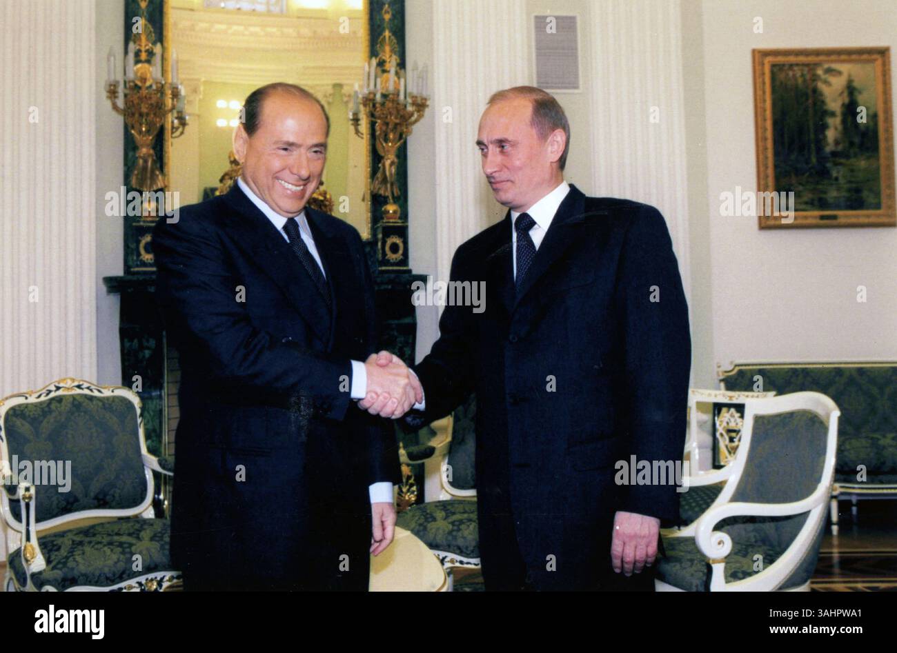25 Ottobre 2001 Mosca Archivio Storico Olycom/Lapresse Vladimir ...