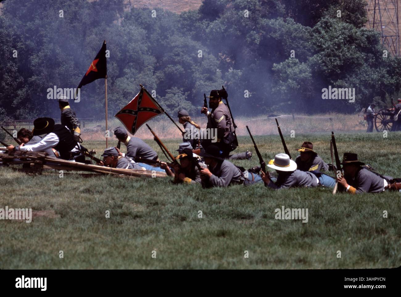 Lebec, California. U.S.A. May 1984. Fort Tejon State Historic Park U.S ...