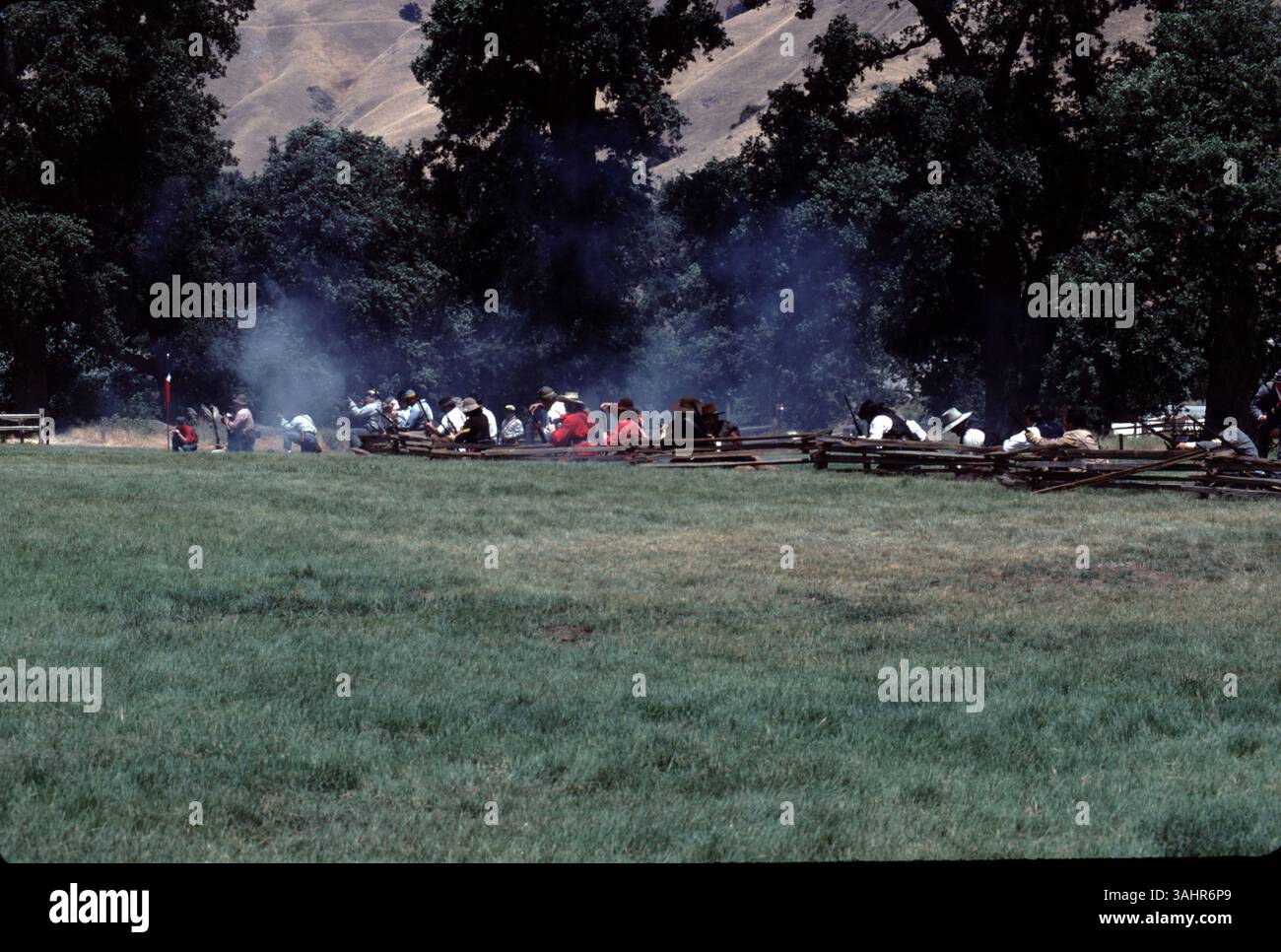 Lebec, California. U.S.A. May 1984. Fort Tejon State Historic Park U.S ...