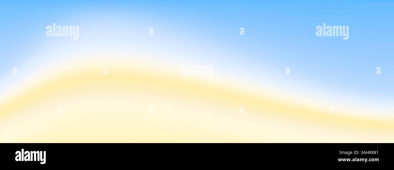 Calm beach gradient background. Abstract ocean coast wallpaper. Smooth ...