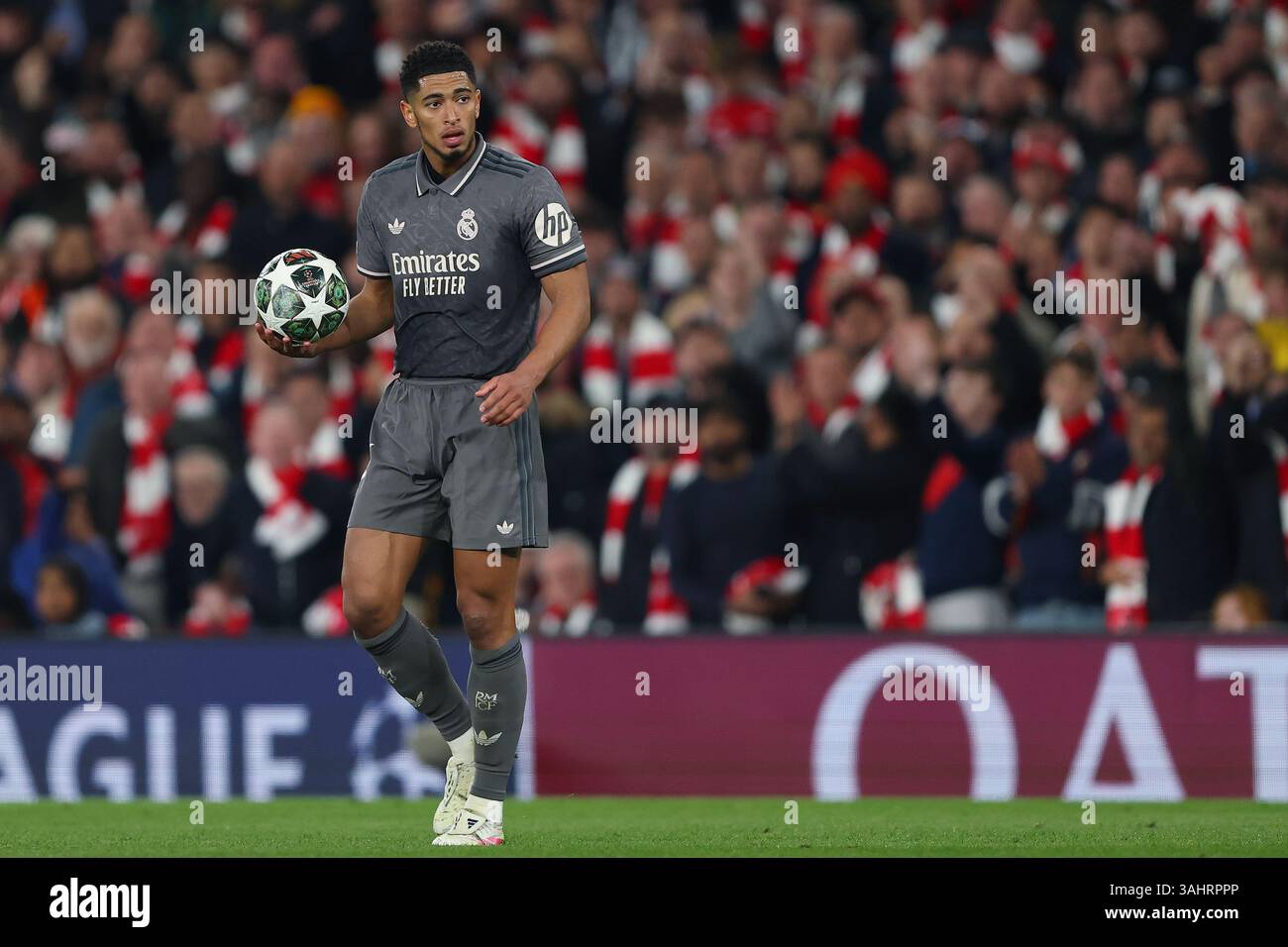 Jude Bellingham of Real Madrid - Arsenal v Real Madrid, UEFA Champions ...