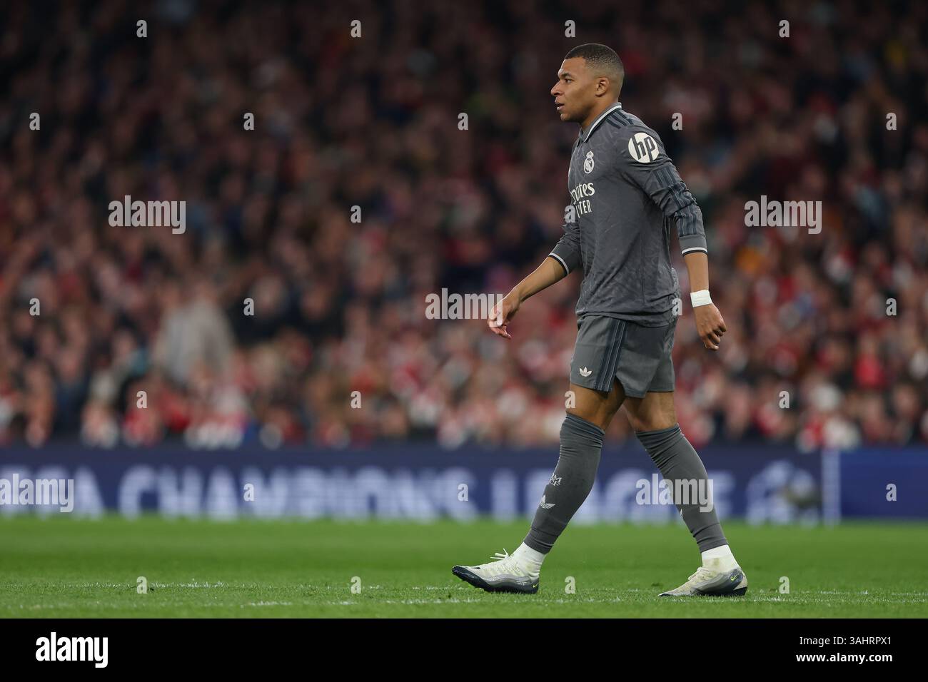 Kylian Mbappe of Real Madrid - Arsenal v Real Madrid, UEFA Champions ...