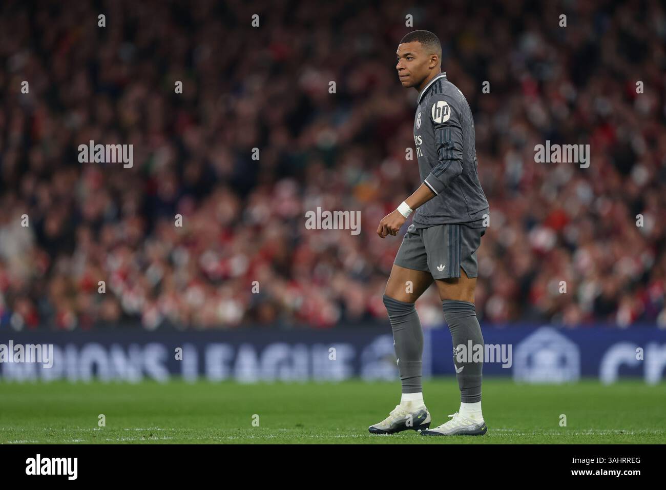 Kylian Mbappe of Real Madrid - Arsenal v Real Madrid, UEFA Champions ...