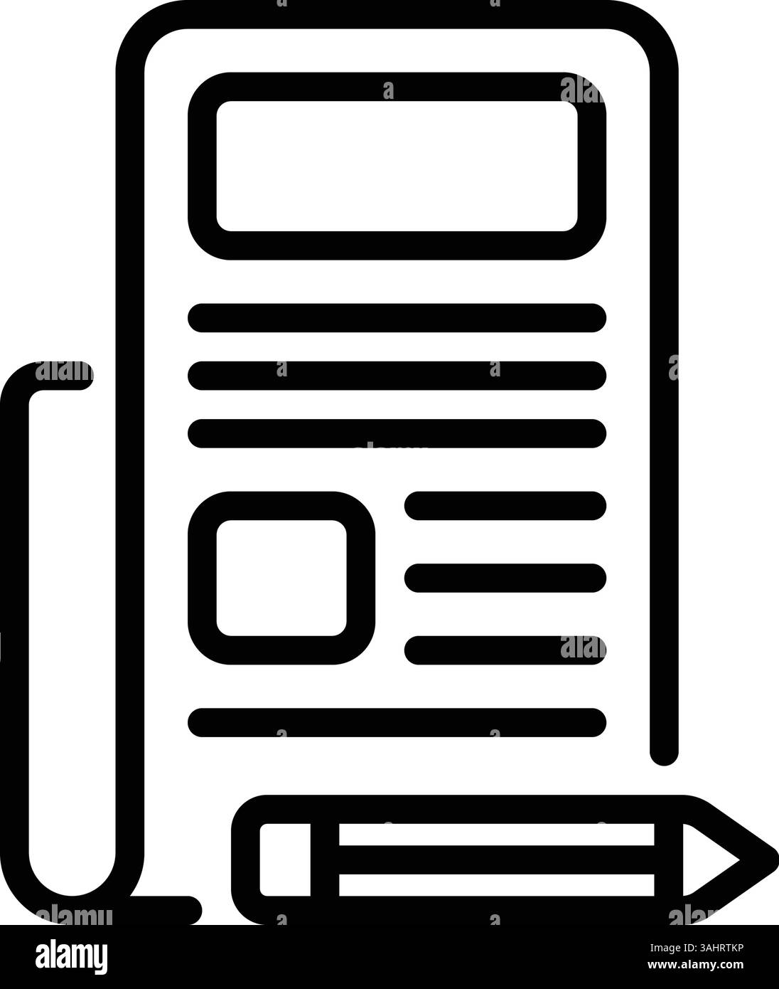 Icon for news editors, news Stock Vector Image & Art - Alamy