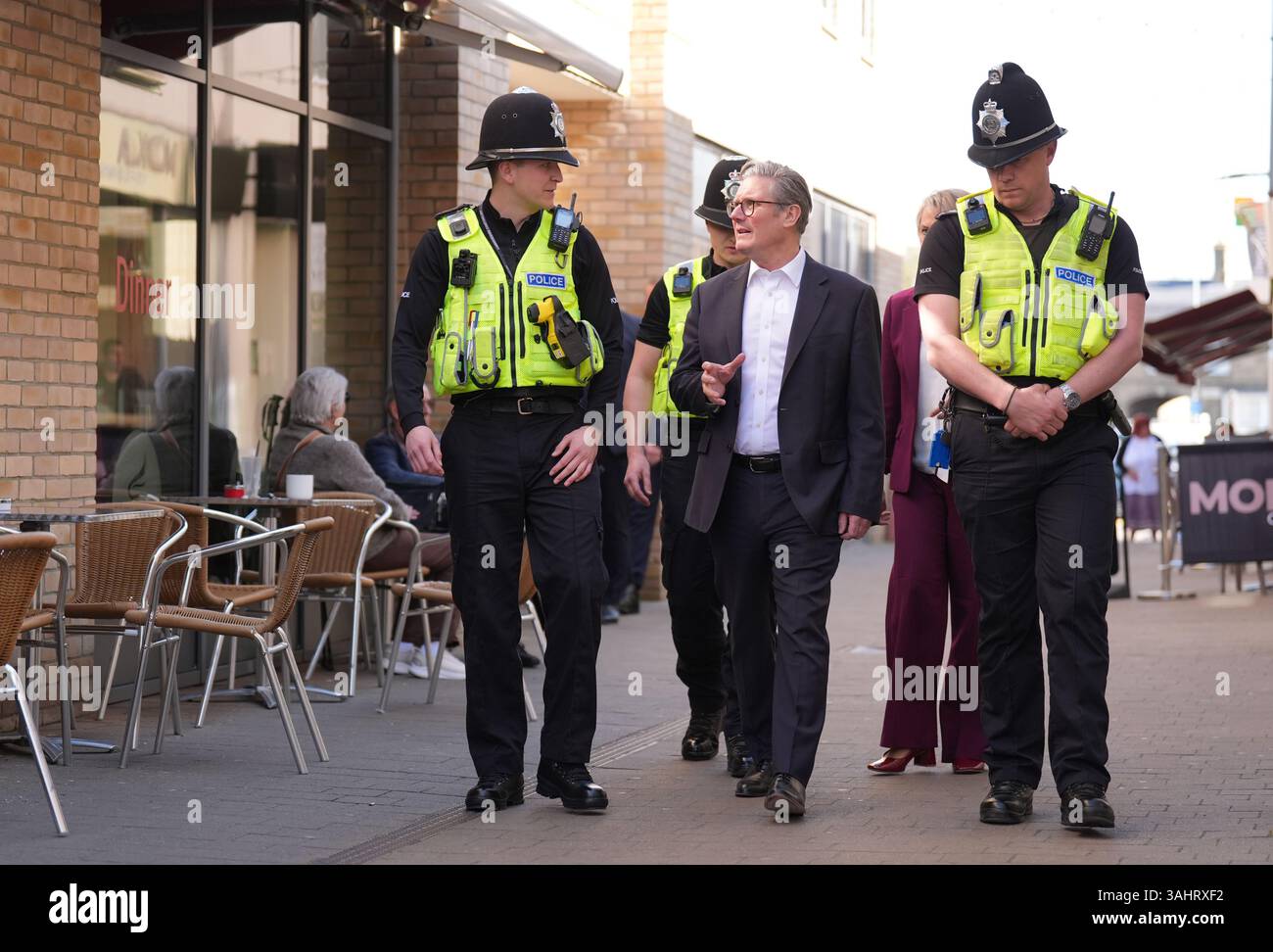 Prime minister sir keir starmer and home secretary yvette cooper join ...