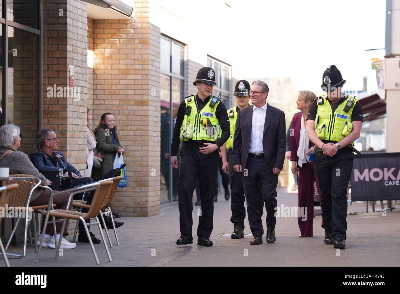 Prime minister sir keir starmer and home secretary yvette cooper join ...