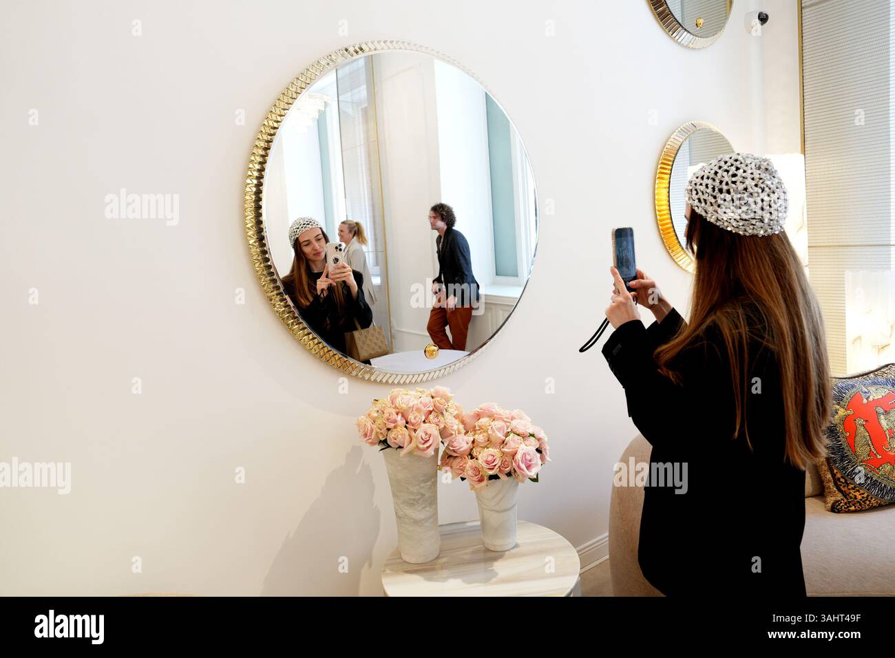 Milan, Versace installation for the Milano Durini Design District for ...