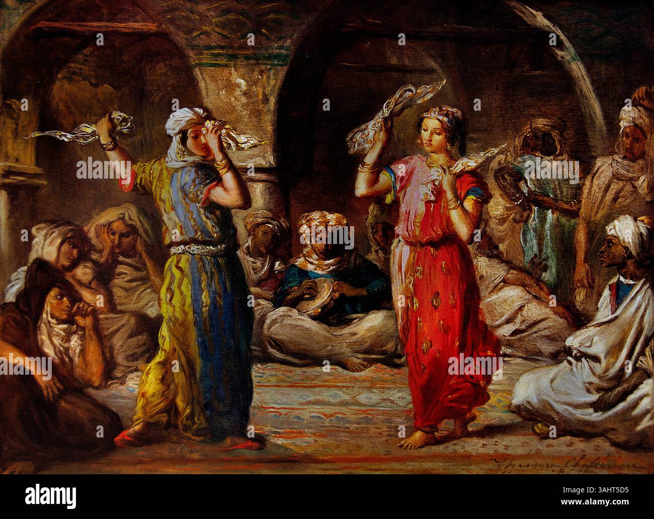 Danseuses marocaines la dance aux mouchoirs hi-res stock photography ...