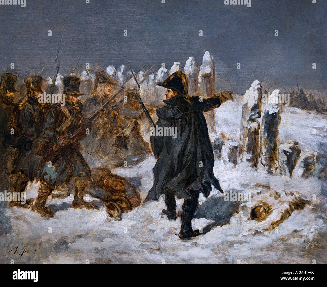 Le maréchal Ney à la redoute de Kovn - Marshal Ney at the redoubt of ...