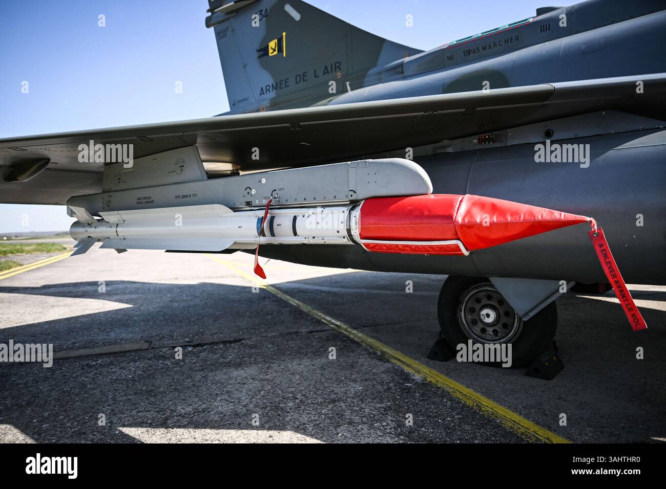 Mirage 2000 D RMV during the operational commissioning ceremony on ...