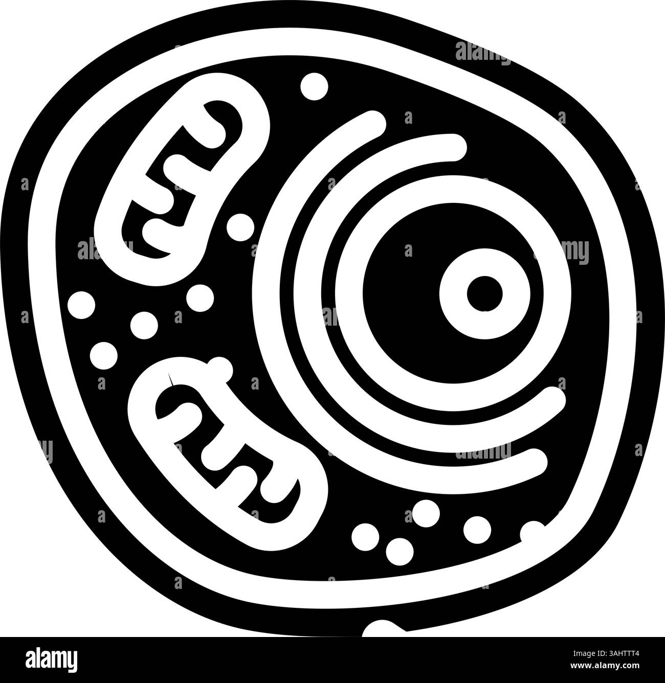 cells genetic engineering glyph icon vector illustration Stock Vector ...