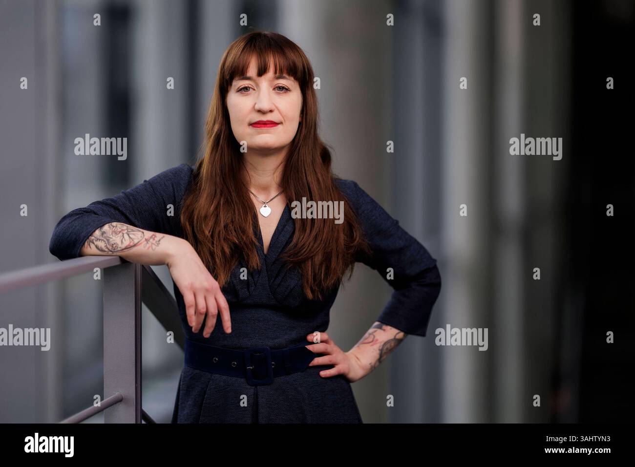 Heidi Reichinnek Die Linke aufgenommen in Berlin, 09.04.2025. Berlin ...