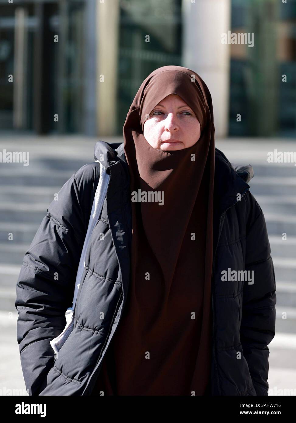 Former Irish soldier Lisa Smith, 43, leaves the Courts of Criminal ...