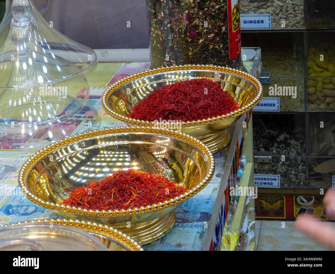 DUBAI, UAE. Dubai Spice Souk. Traditional bazaar in Dubai, United Arab ...