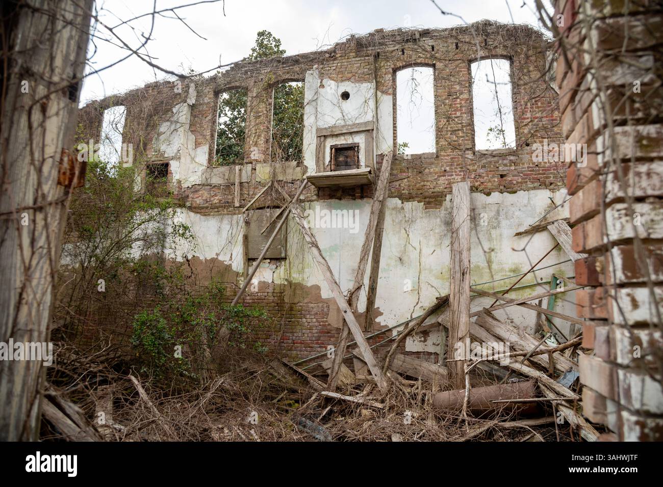 Money, Mississippi - The ruins of Bryant's Grocery, where Emmett Till ...