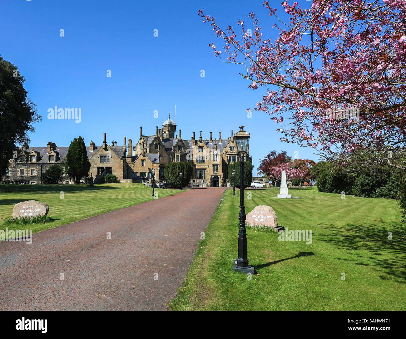 Lurgan, County Armagh, Northern Ireland, UK. 10 Apr 2025. UK weather ...