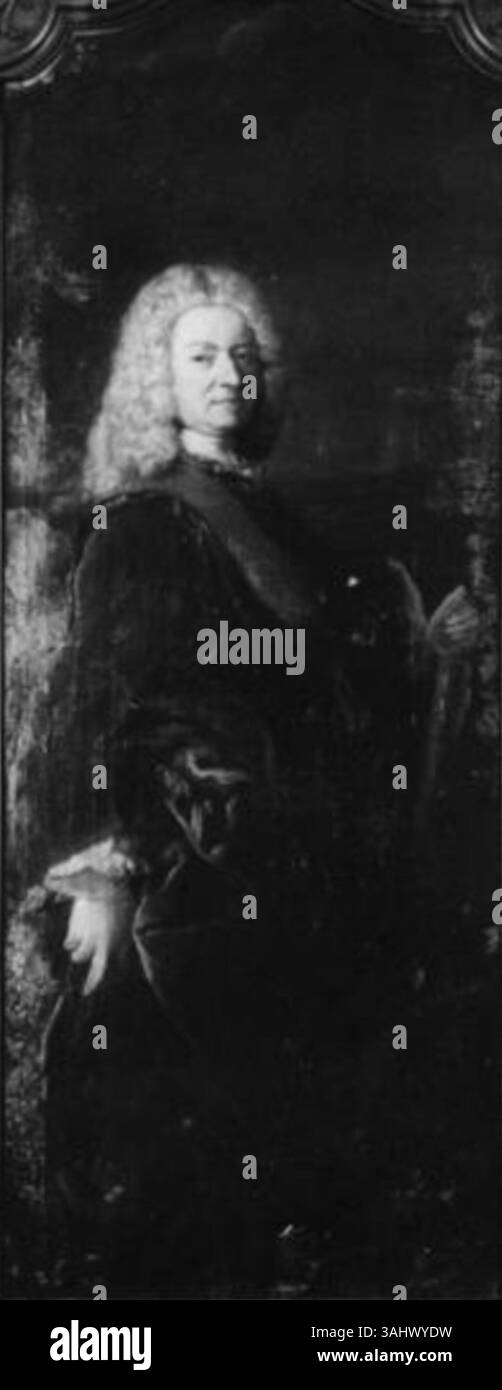 Portrait of Louis François d'Aumont, governor of Boulonnais, painted by ...