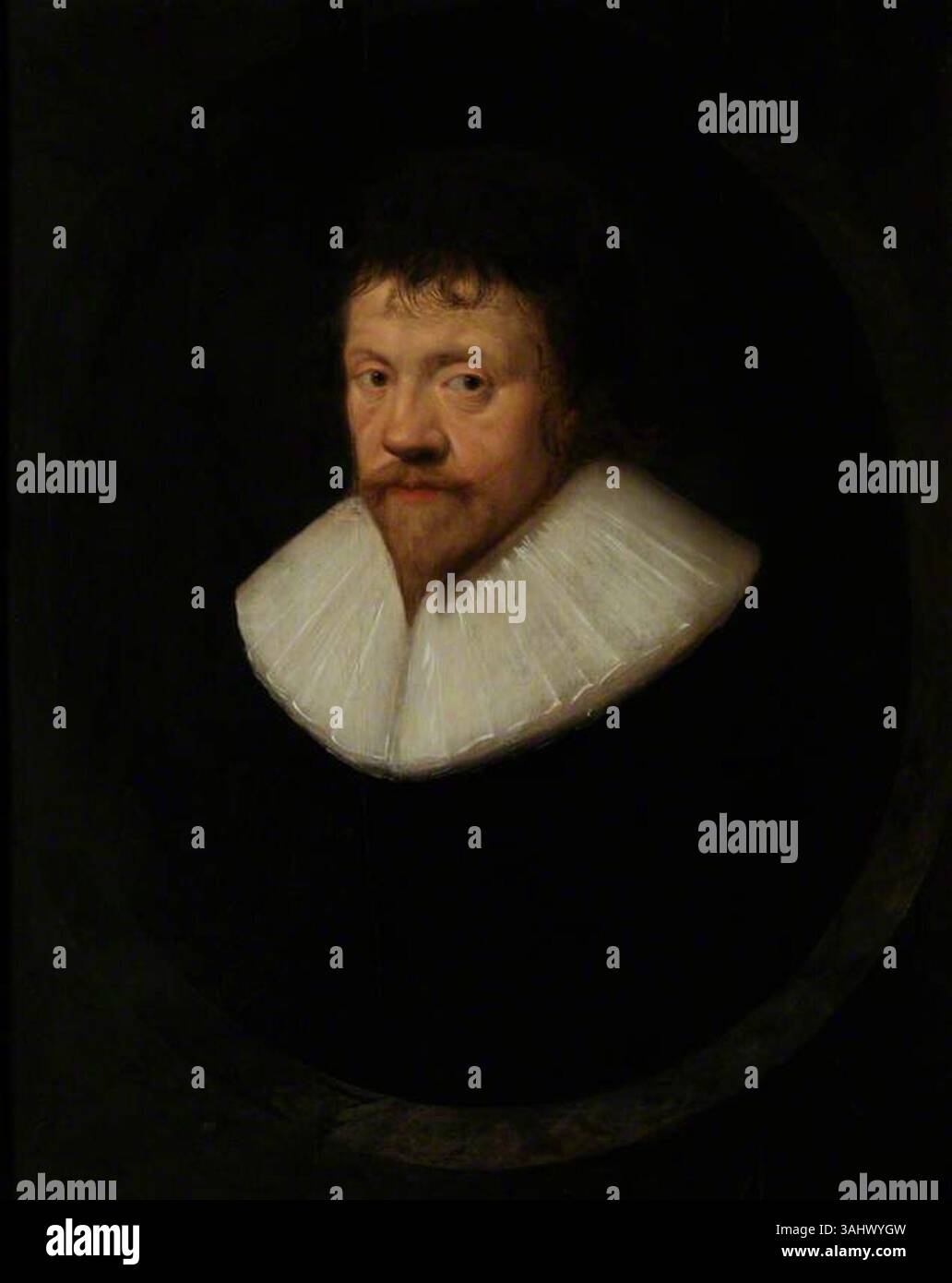 This 17th-century portrait depicts Charles Chute, Member of Parliament ...