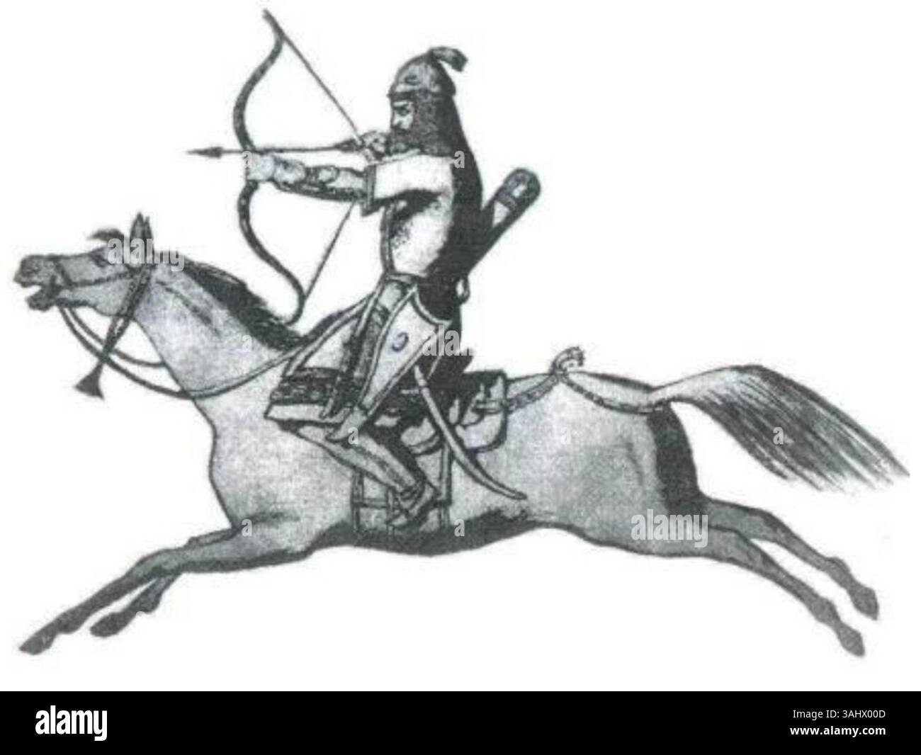 Simplified version of Plate 2, featuring a Circassian prince depicted ...