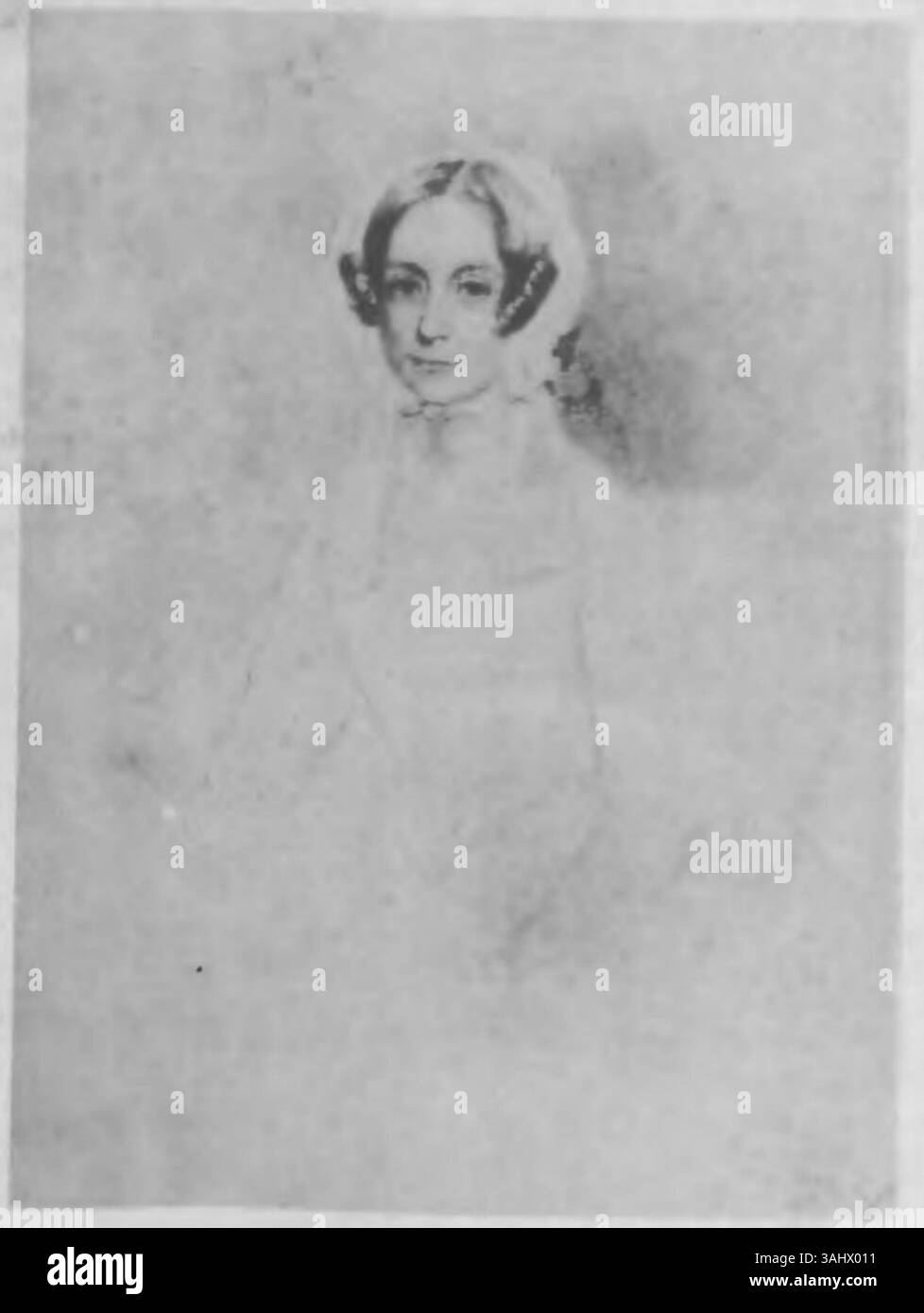 This 19th-century portrait depicts Mary Ann Troughton da Costa, the ...